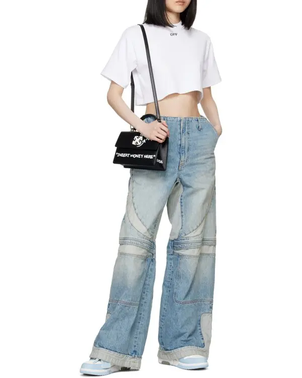 Off-White Out Of Office Lace-up Sneakers - Blue