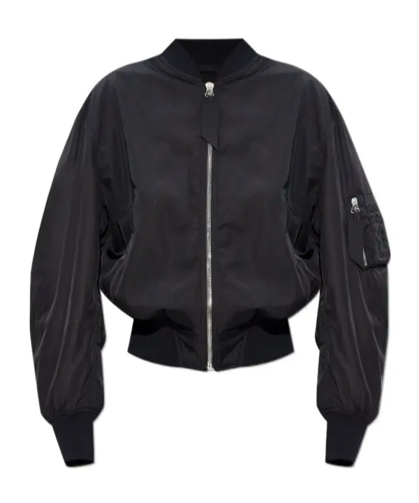 Attico The Anja Bomber Jacket - Black