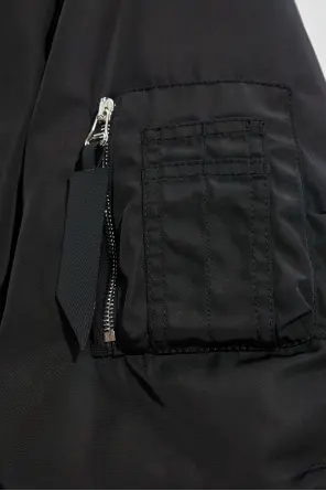 Attico The Anja Bomber Jacket - Black
