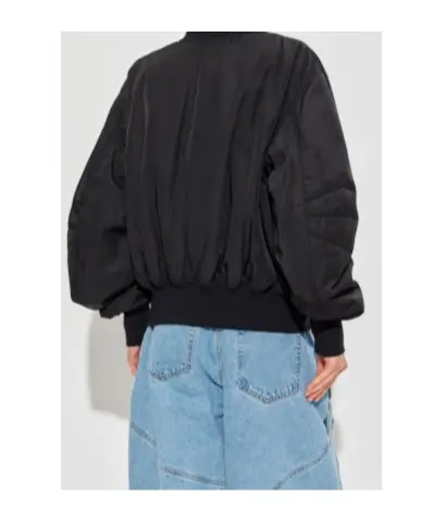 Attico The Anja Bomber Jacket - Black