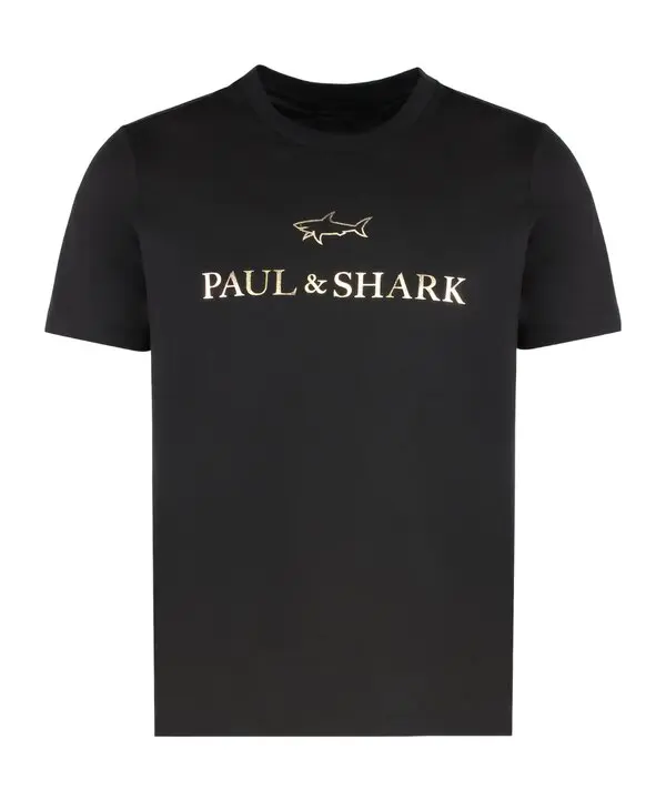 Paul & Shark Logo Print T-shirt