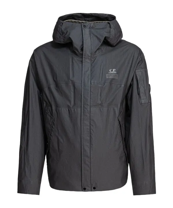 C.P. COMPANY Hooded Jacket With Concealed Closure