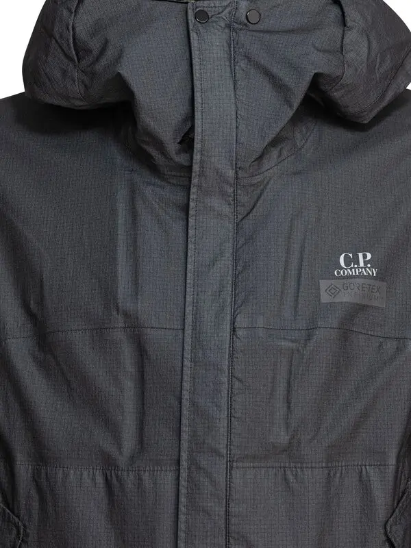 C.P. COMPANY Hooded Jacket With Concealed Closure