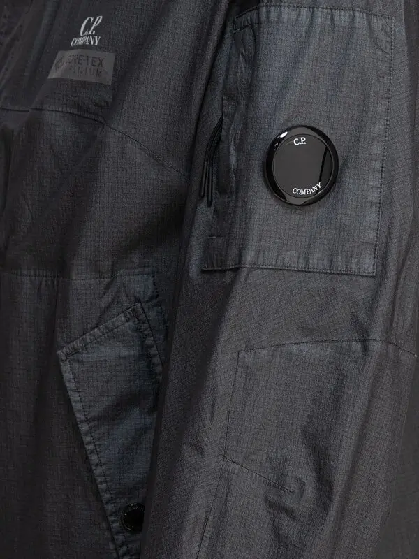 C.P. COMPANY Hooded Jacket With Concealed Closure
