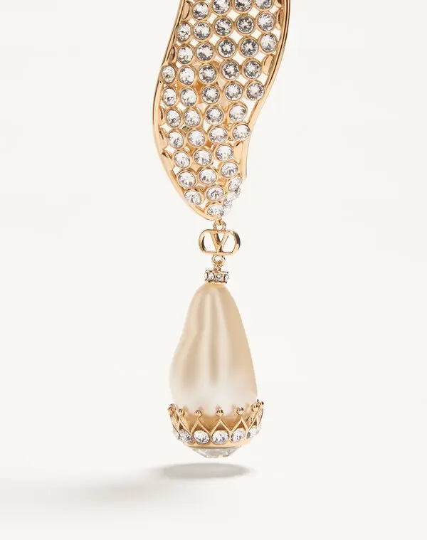 Valentino Garavani Faux Pearl Drop Earrings