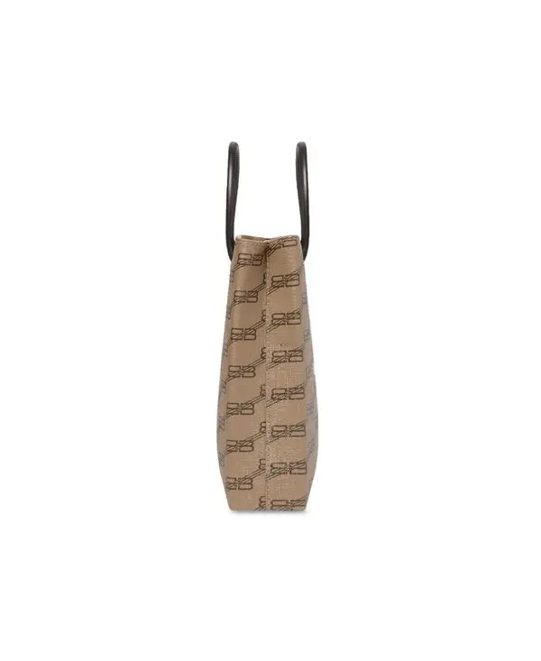 Balenciaga Bb Monogram Printed Tote Bag