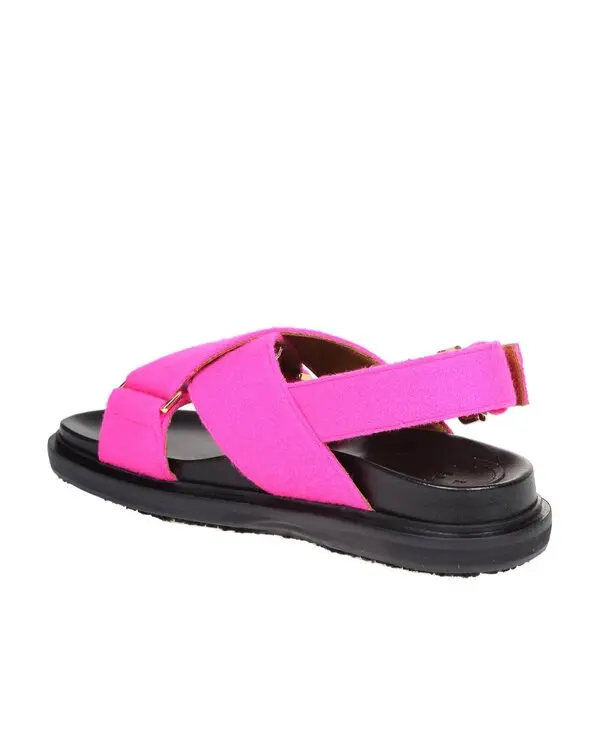 Marni Crossover Strap Sandals