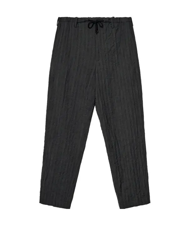 Dries Van Noten Textured Elastic Waist Pants