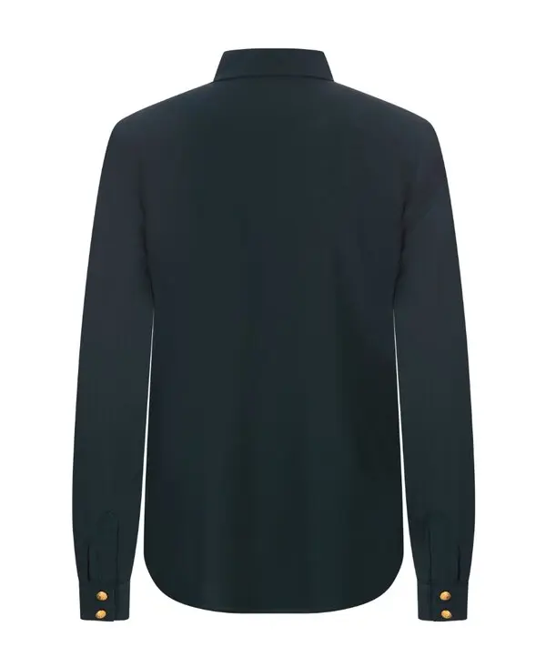 Balmain Long-sleeved Button-up Shirt