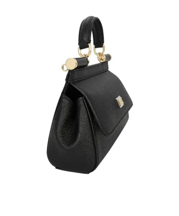 Dolce & Gabbana Small Sicily Handbag - Black