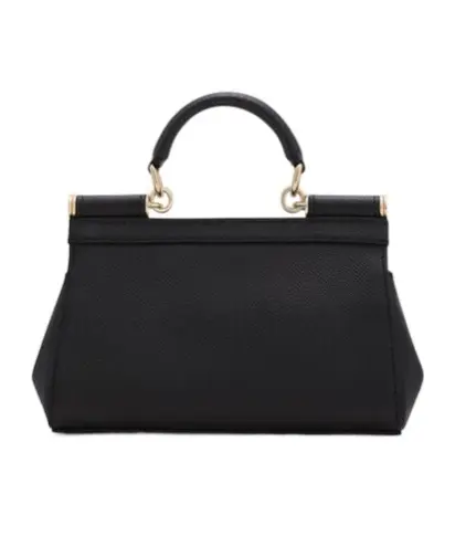 Dolce & Gabbana Small Sicily Handbag - Black
