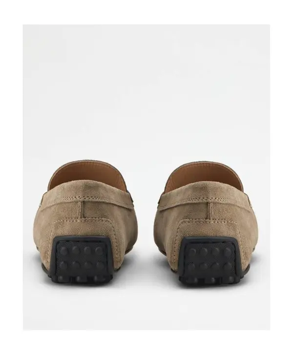 TOD'S Suede Gommino Driving Shoes - Multicolor