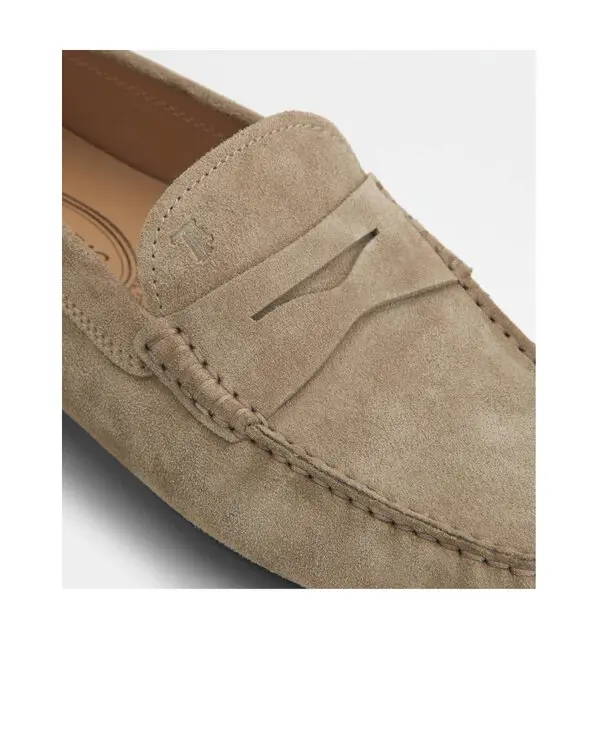 TOD'S Suede Gommino Driving Shoes - Multicolor