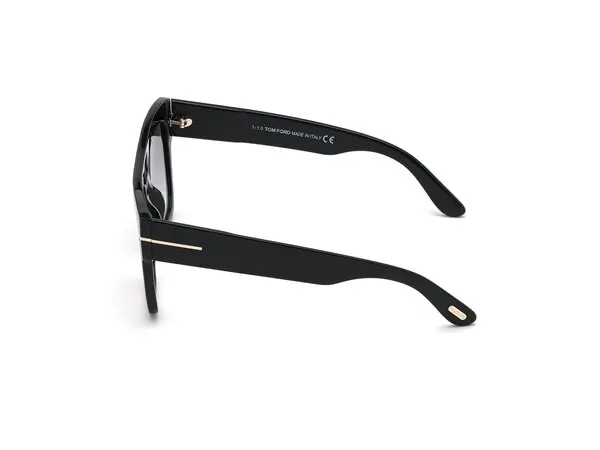 TOM FORD Renee Square Frame Sunglasses - Gray
