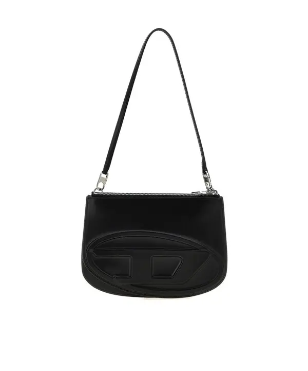 DIESEL® 1dr 2.0 Speckled Shoulder Bag - Black