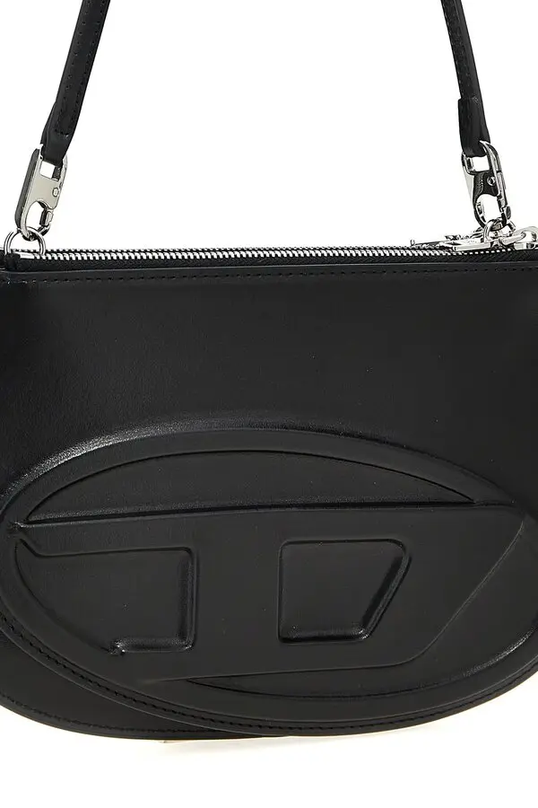DIESEL® 1dr 2.0 Speckled Shoulder Bag - Black