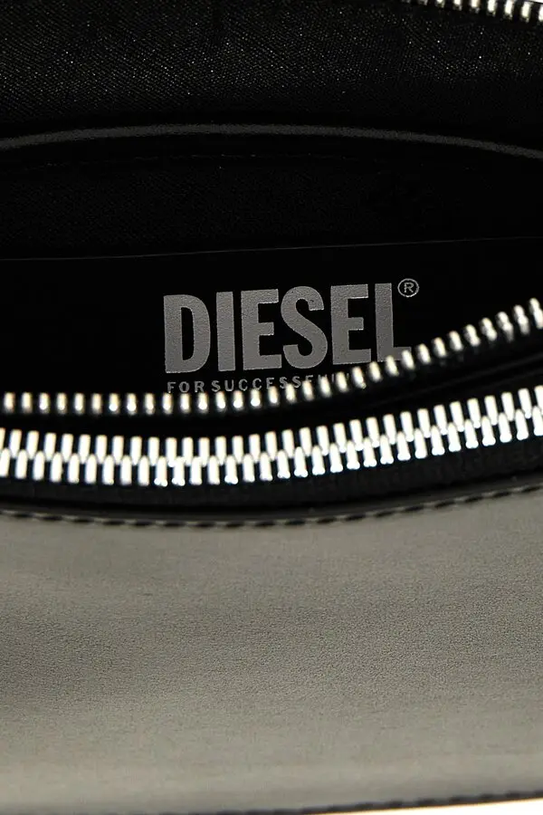 DIESEL® 1dr 2.0 Speckled Shoulder Bag - Black