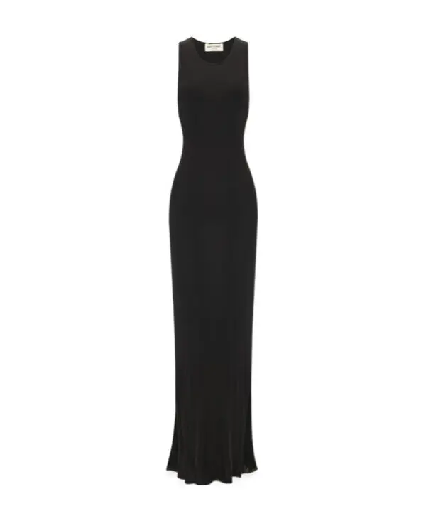 Saint Laurent Sleeveless Maxi Dress