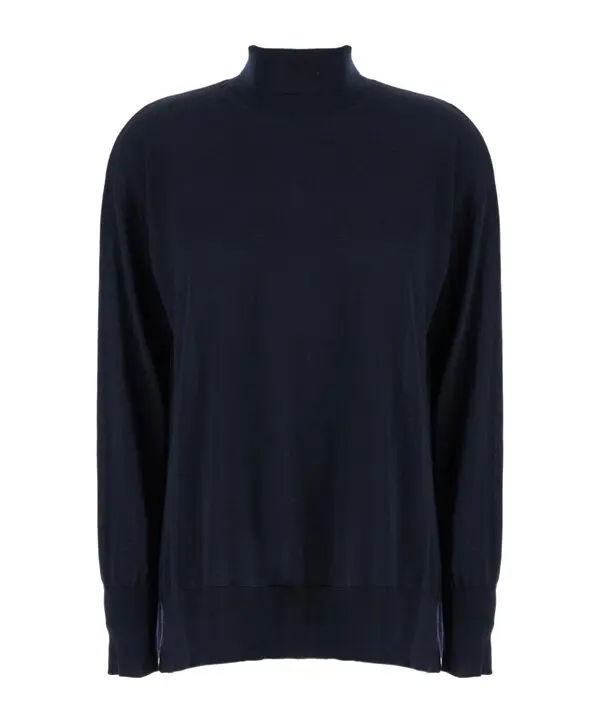 Max Mara Turtleneck Long-sleeved Jumper - Black