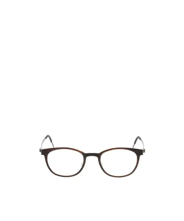 LINDBERG Square Frame Eyeglasses - Brown