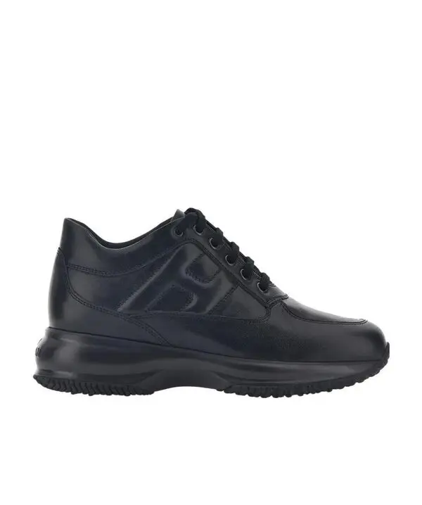 Hogan Round-toe Lace-up Sneakers