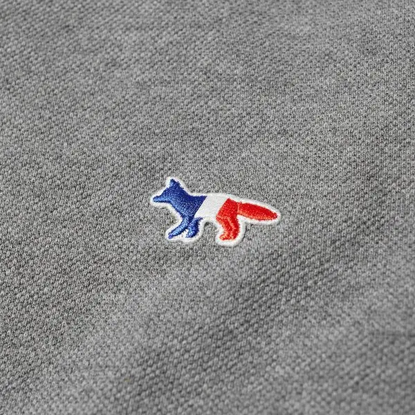 Maison Kitsuné Long-sleeved Polo Shirt