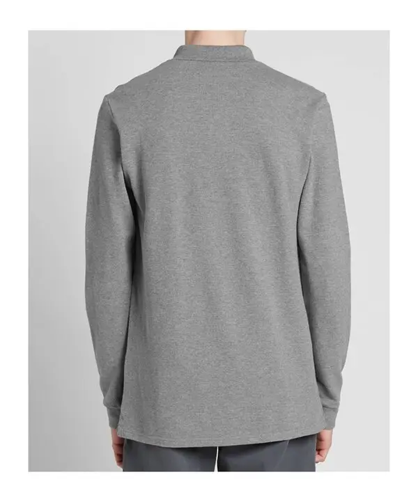 Maison Kitsuné Long-sleeved Polo Shirt