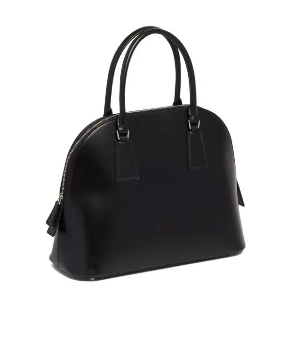 THE ROW Nina Leather Tote - Black