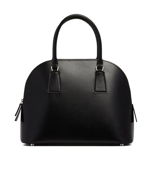 THE ROW Nina Leather Tote - Black