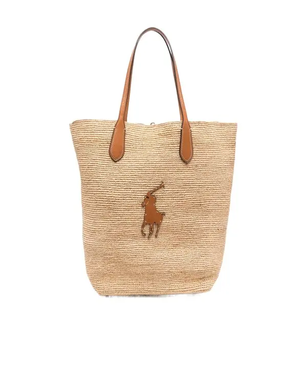 Polo Ralph Lauren Big Pony Large Tote Bag - Nude