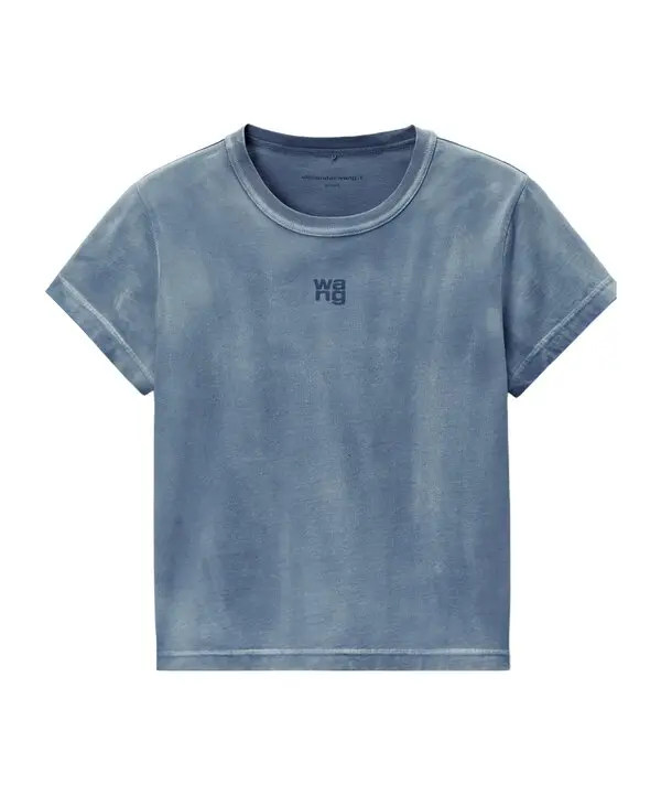 Alexander Wang T" Regular Fit Crewneck T-shirt - Blue