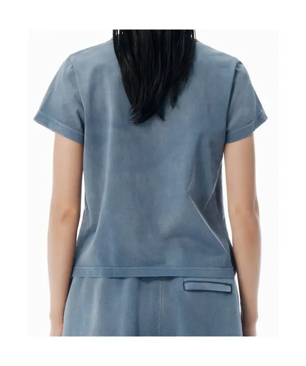 Alexander Wang T" Regular Fit Crewneck T-shirt - Blue