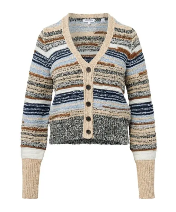Veronica Beard Striped Cardigan