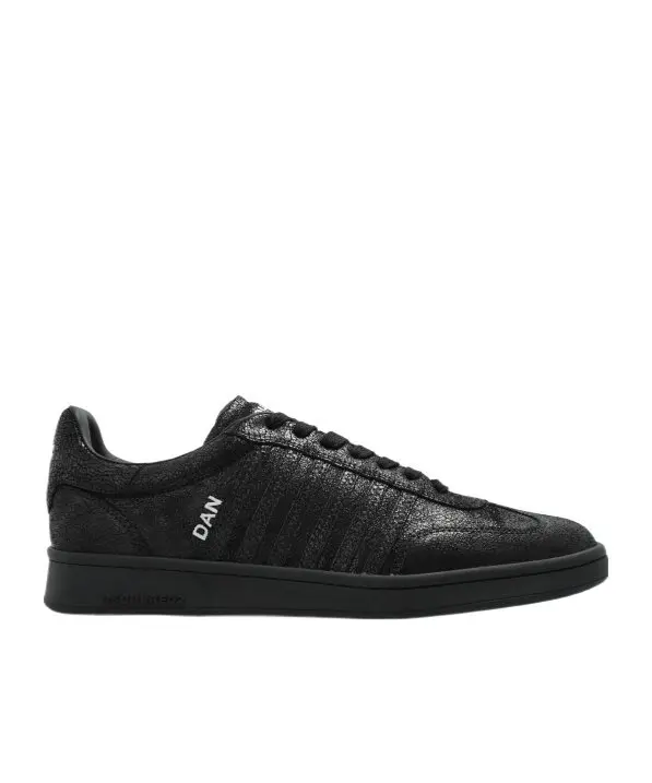 Dsquared2 Boxer Low Up Sneakers - Black
