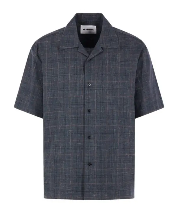 JIL SANDER Checked Buttoned Shirt