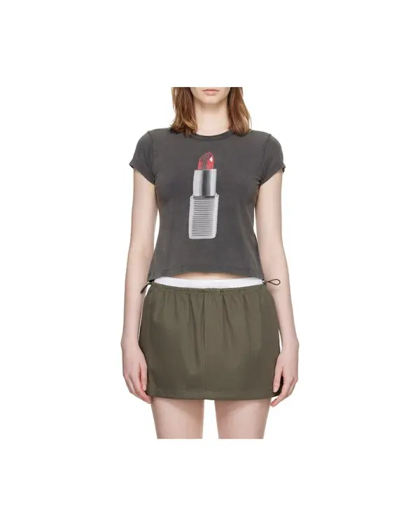 Alexander Wang Lipstick Print Baby T-shirt
