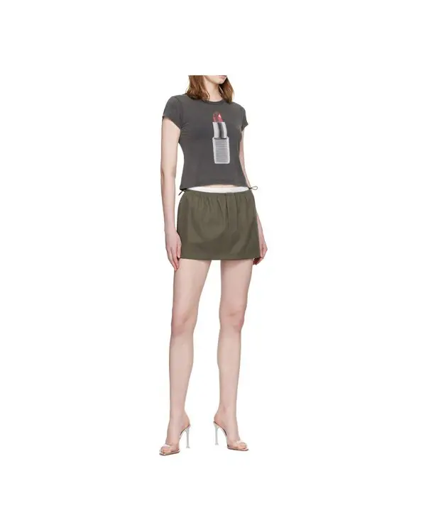 Alexander Wang Lipstick Print Baby T-shirt