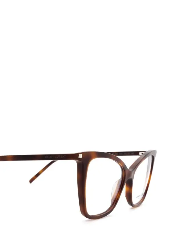 Saint Laurent Cat-eye Eyeglasses - Brown