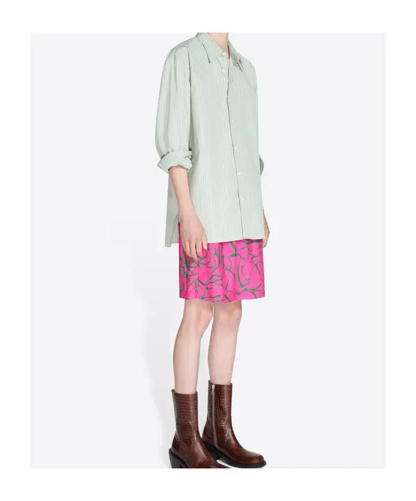 Dries Van Noten Croom Embroidered Shirt - Pistache