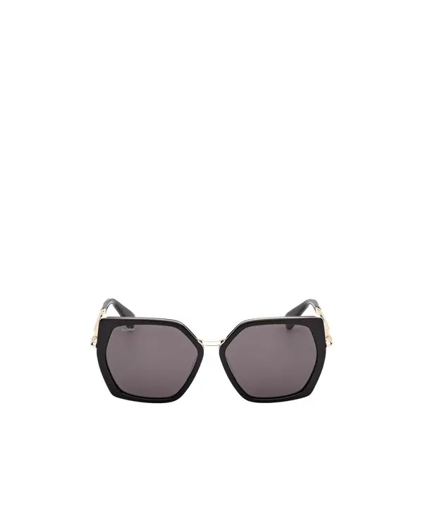 Max Mara Oversize Square-frame Sunglasses - Gray