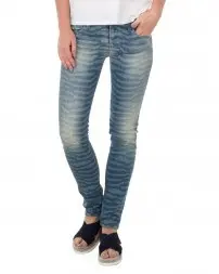 Emporio Armani Logo Print Denim Jeans