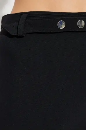 Attico Belted Mini Skirt