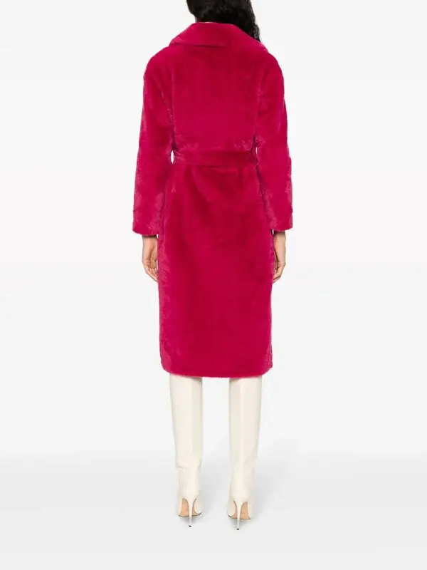 Herno Belted Faux Fur Coat