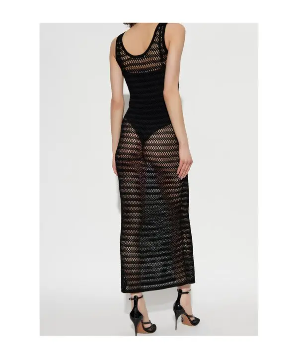 Alaïa Openwork Maxi Dress