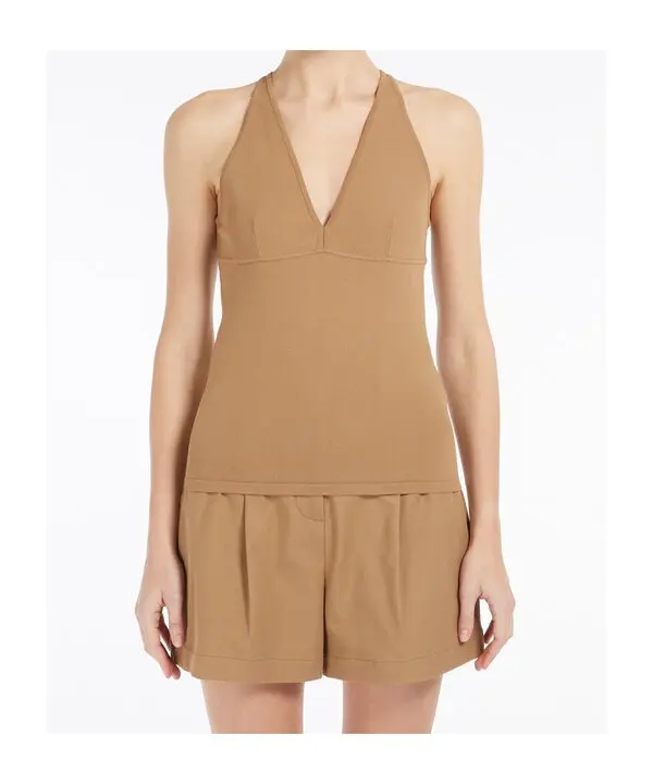 Max Mara V-neck Sleeveless Top - Siena