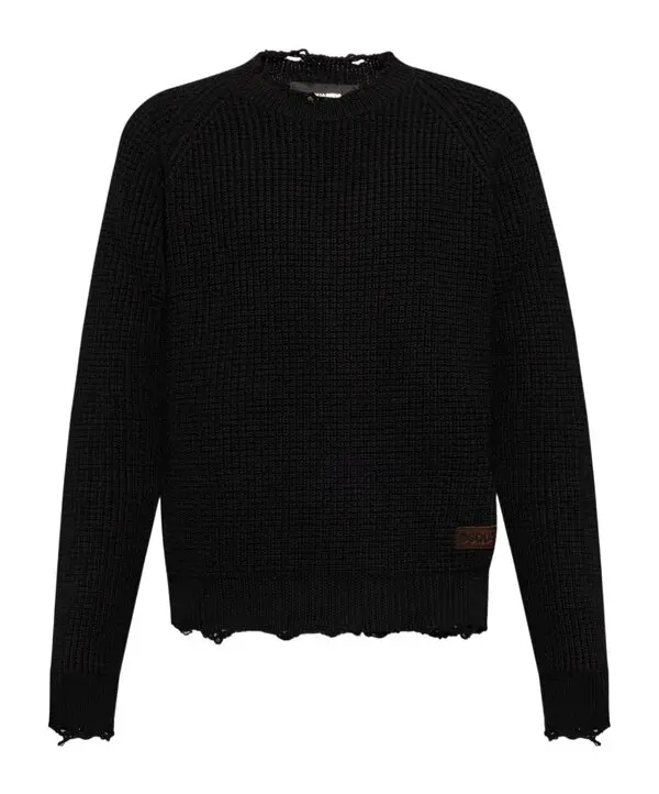 Dsquared2 Distressed Knit Jumper