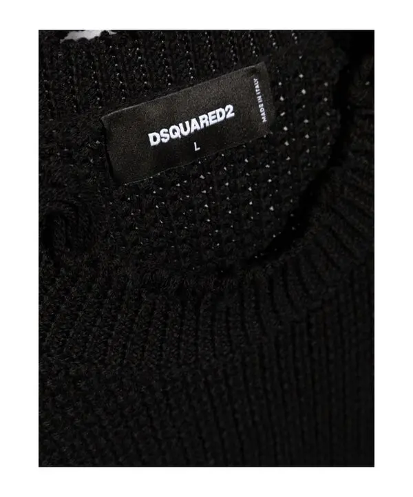 Dsquared2 Distressed Knit Jumper