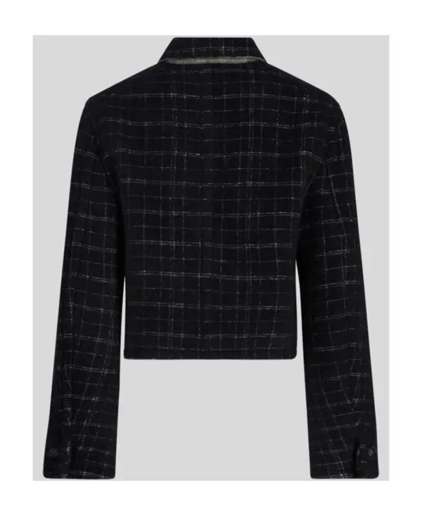 Etro Checked Embroidered Coat - No