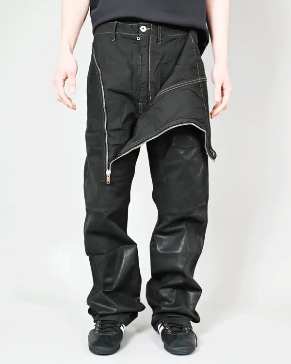 Rick Owens Zipper Detailed Casual Pants