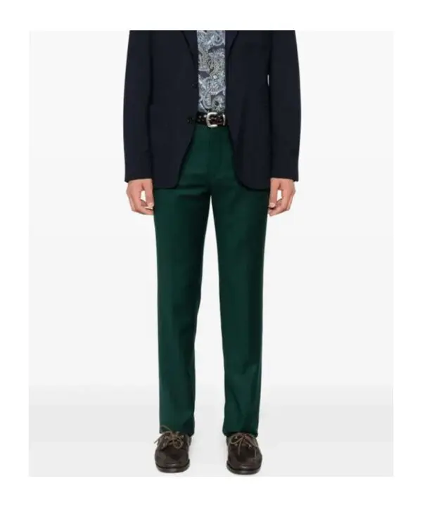 Etro Button Fly Trousers - Black